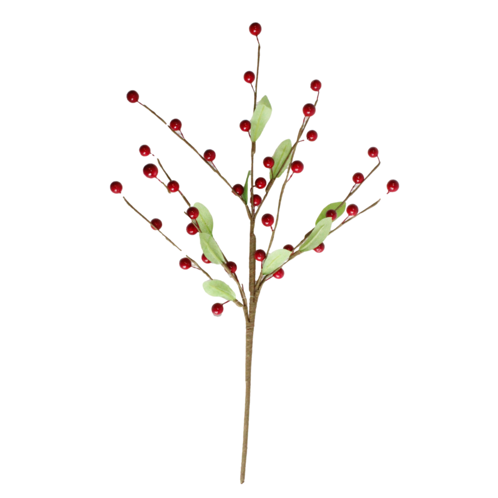 Wired Berry Stem - Christmas Heirloom Company