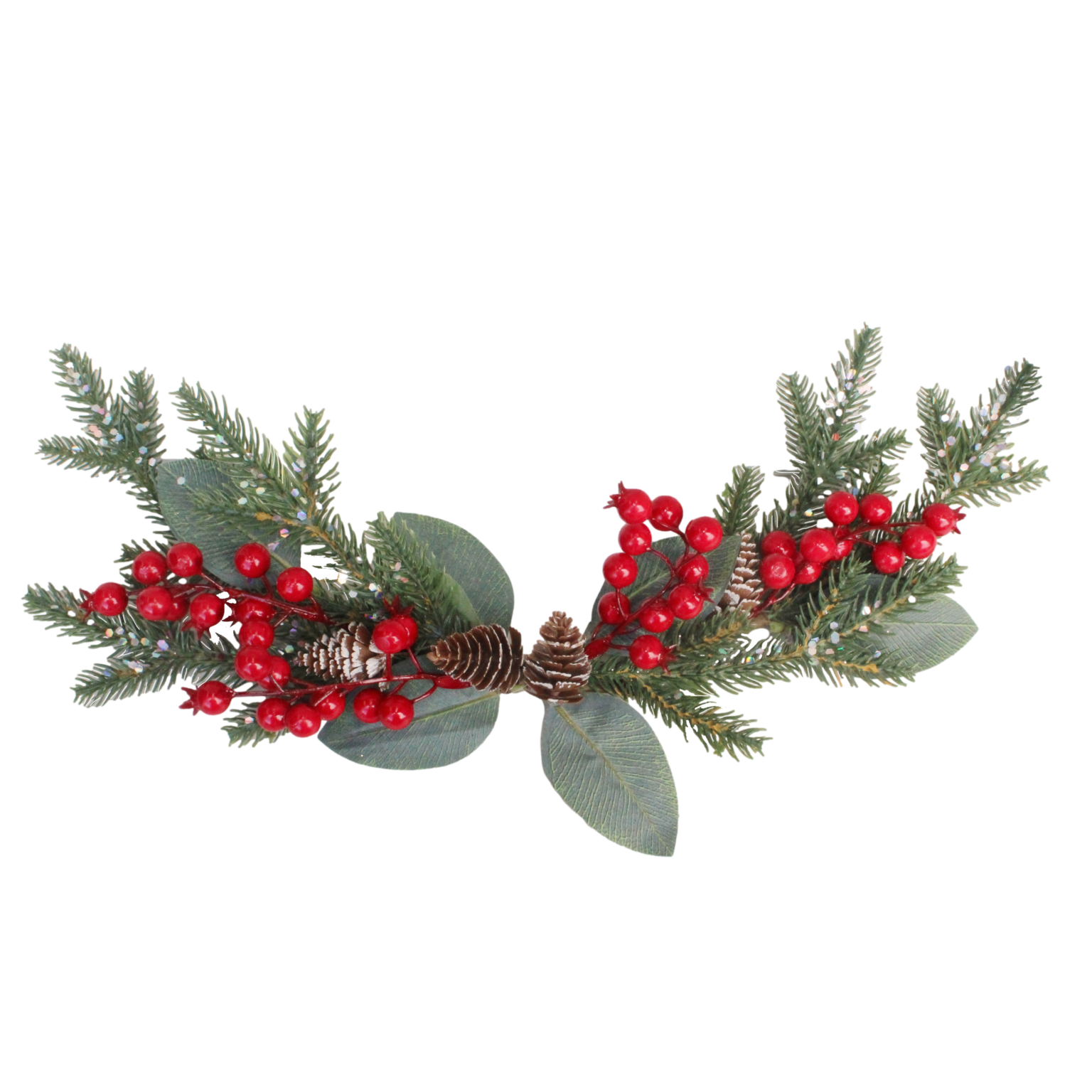 Mini Swag with Berries - Christmas Heirloom Company