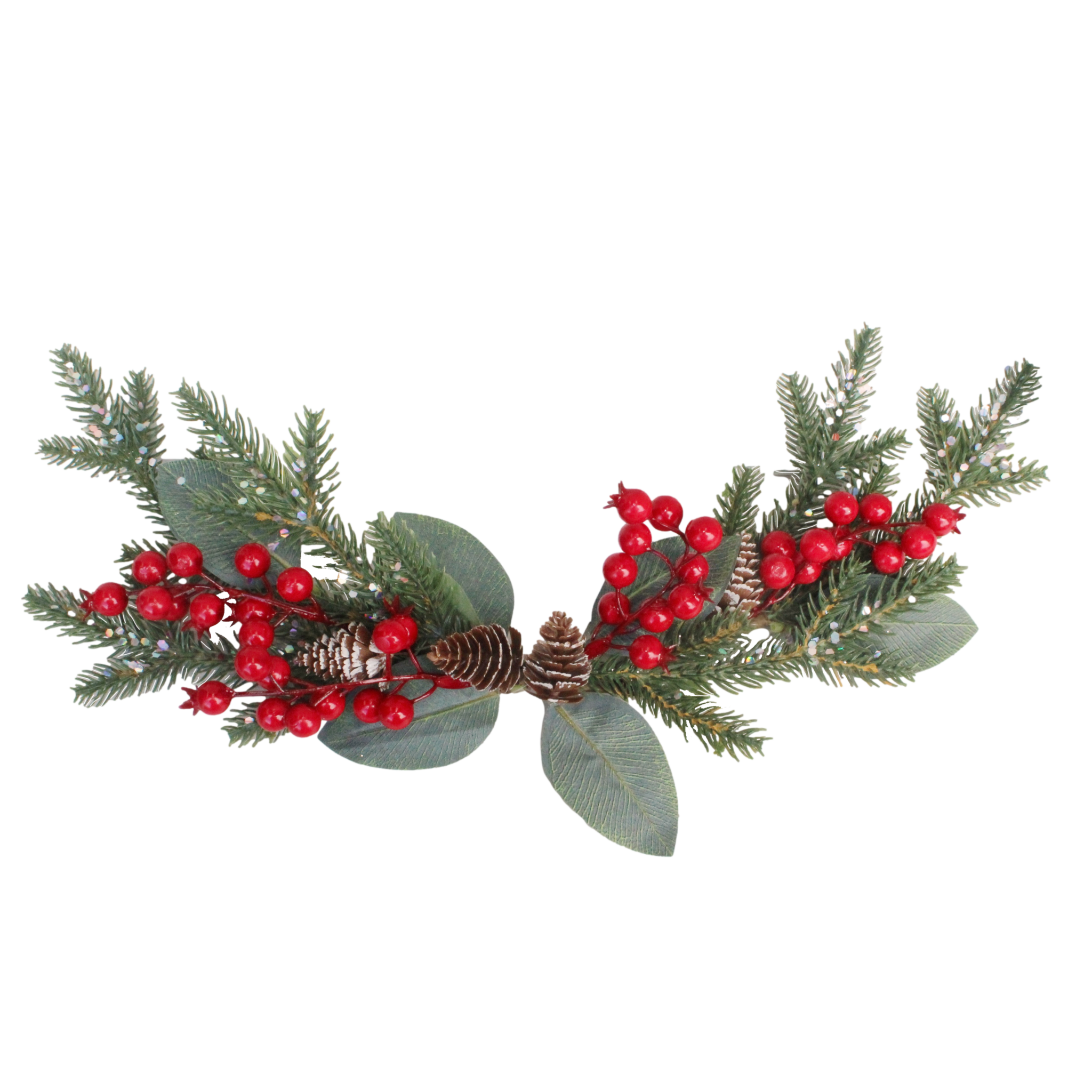 Mini Swag with Berries - Christmas Heirloom Company